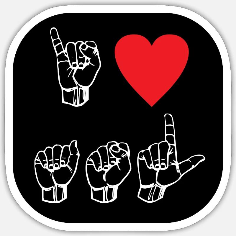 Asl Sign For Love Love One Another ASL Cards Primary Singing