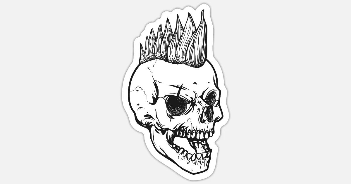 Sukker Skull Tegninger Enkle