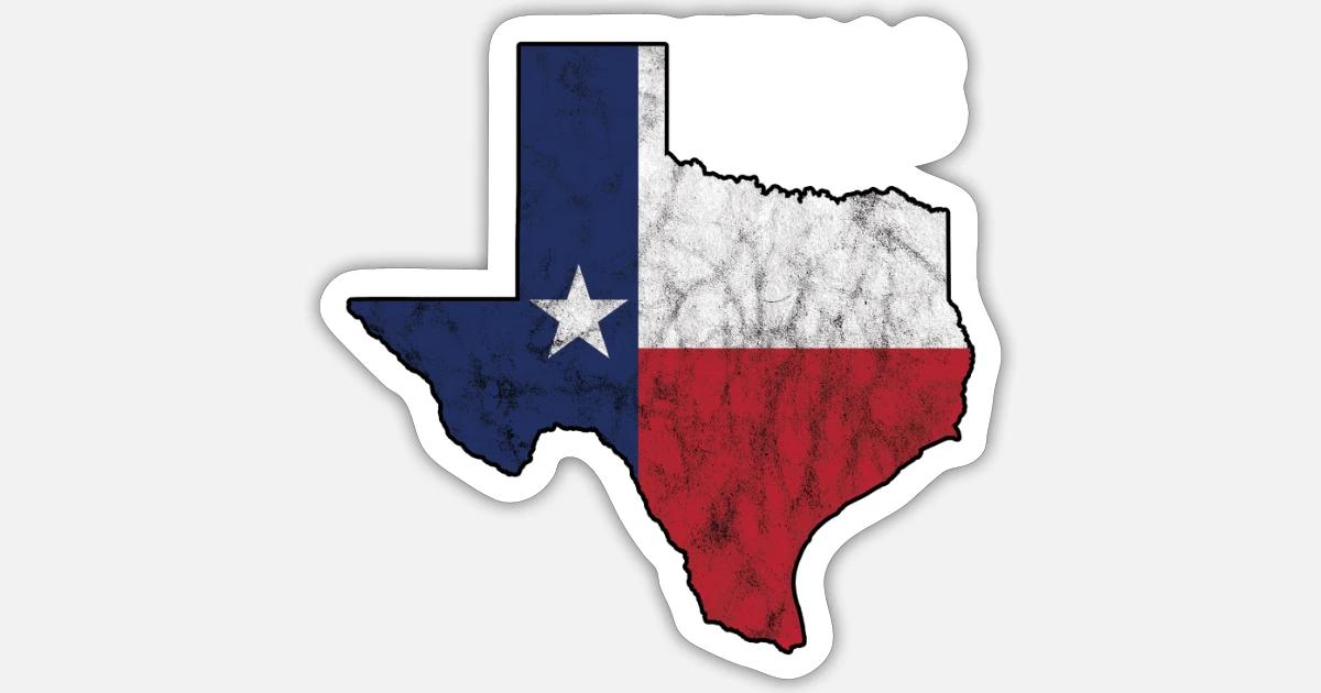 Texas Flag Map Texas Longhorn State Map, Flag And American Star