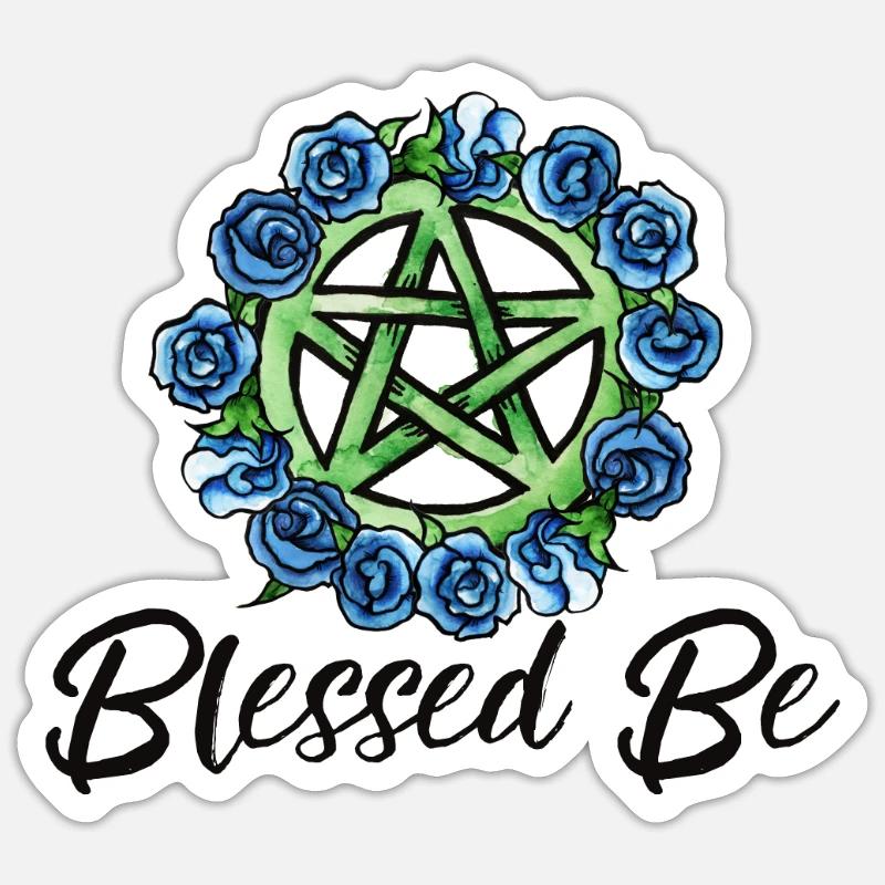 Wiccan Pentagram Elemental Crystal Wiccan Pagan Magic Star Pentacle