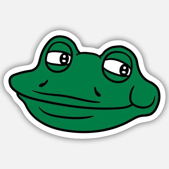 Cartoon Frog Head