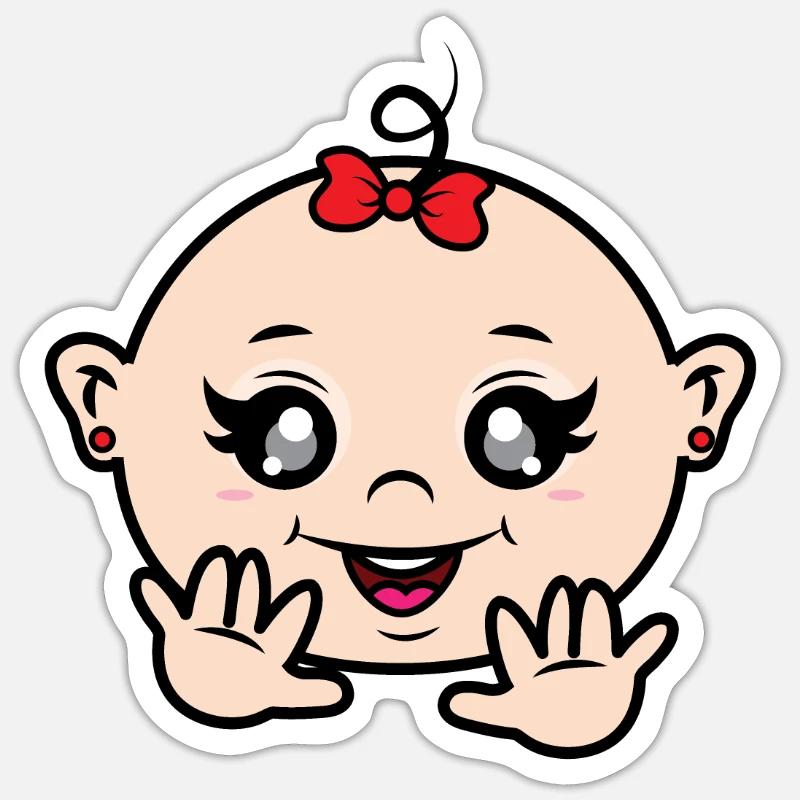 Cute Baby Faces Drawing Cartoon Baby Girl Face Clip Art At Clker.com