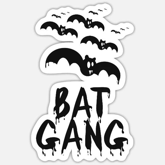 Bat Gang Logo Twitch Bat Gang Longsleeve Death Rock.de