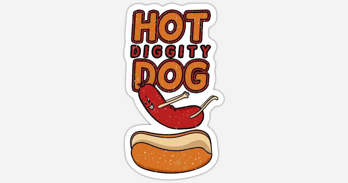 Hot Diggity Dog Logo Hot Diggity Dog Card | Copic Coloring | Heffy