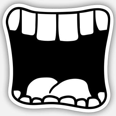 Cartoon Mouth Screaming