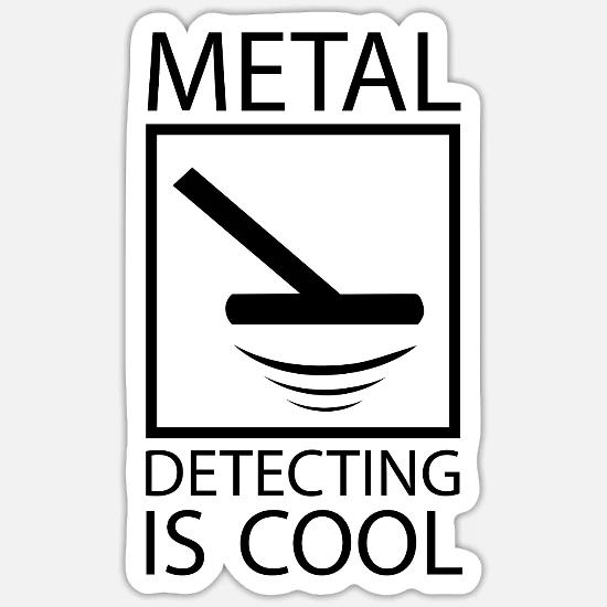 Metal Detecting Sticker Keypad Stickers