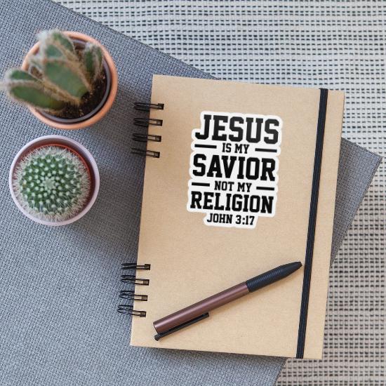 Jesus Is My Savior Not My Religion Wallpaper