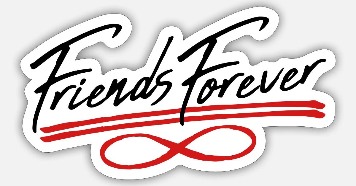 Forever Infinity Sign Best Friends Forever (Infinity Symbol)' Sticker