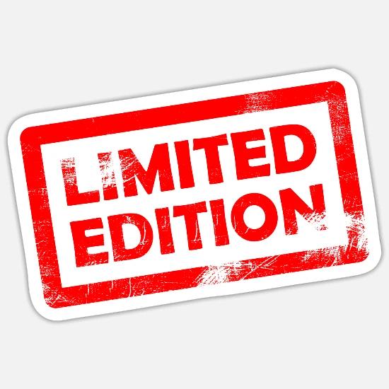 Limited Edition Sticker Png Limited Edition SVG Sticker File