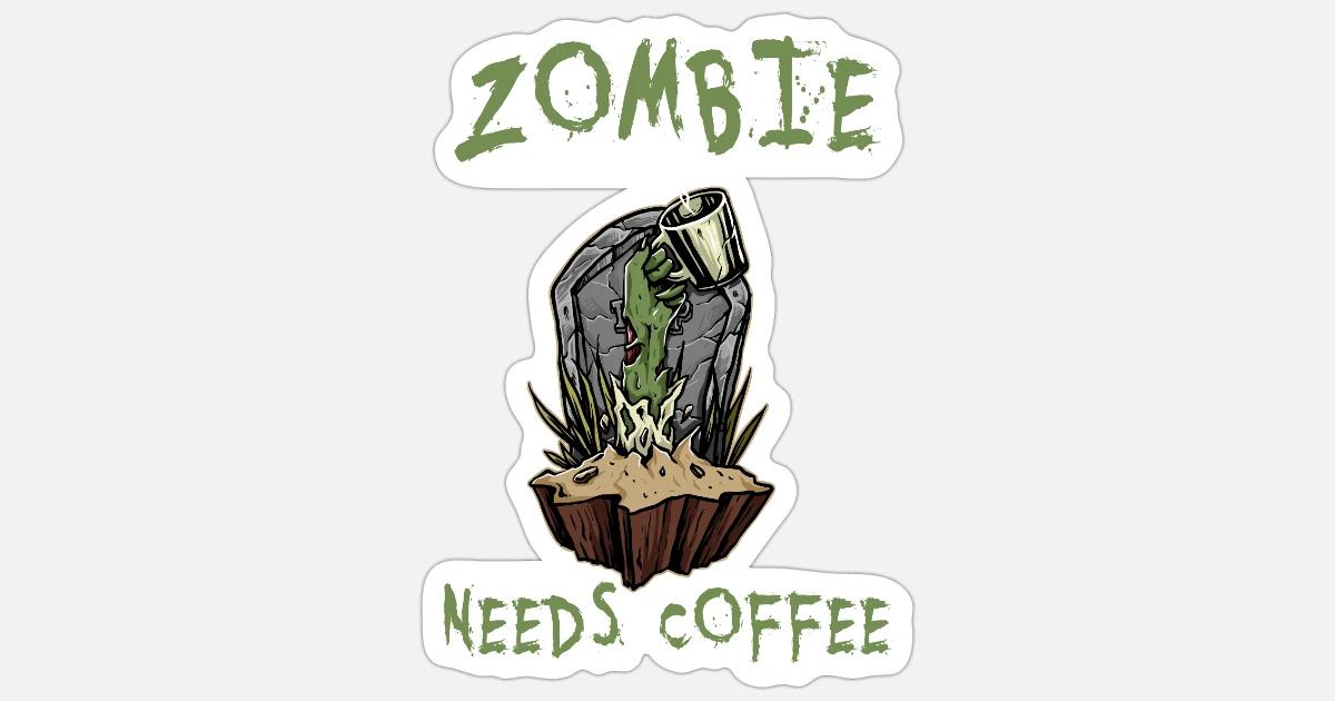 Zombie Coffee Memes I Would Push You In Front Of Zombies Quirky 325ml