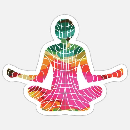 Meditation Symbol Premium Vector | Yoga Meditation Logo