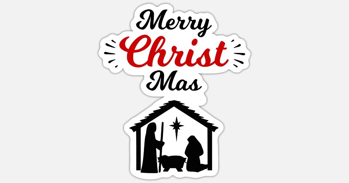 Merry Christmas Black Jesus Frohe Weihnachten Jungfrau Maria Und Baby