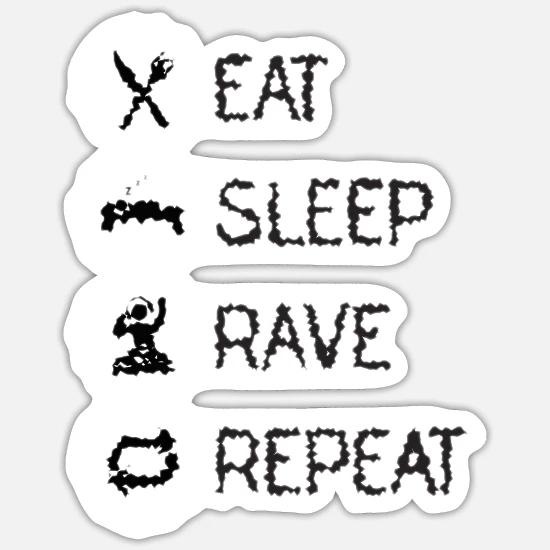 Eat Sleep Rave Repeat Logo