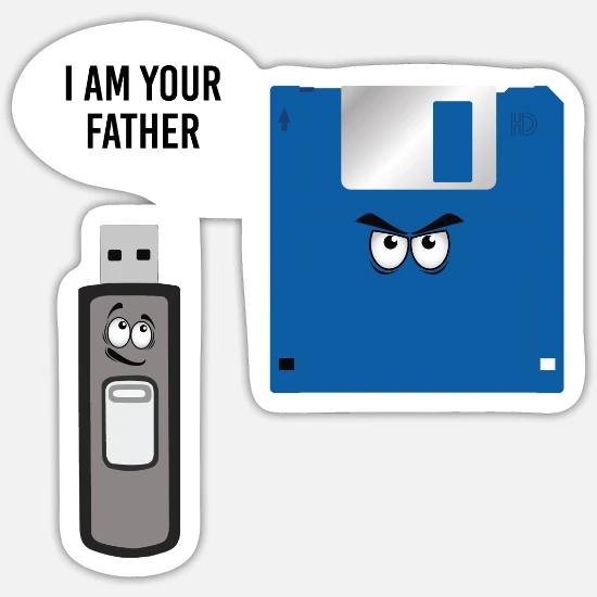 Floppy Disk Funny Usb Floppy Disk I Am Your Father Funny Nerd Geek