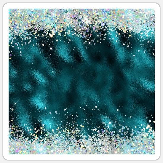 Teal Sparkle Background Download Free Image Of Sparkly Teal Glitter