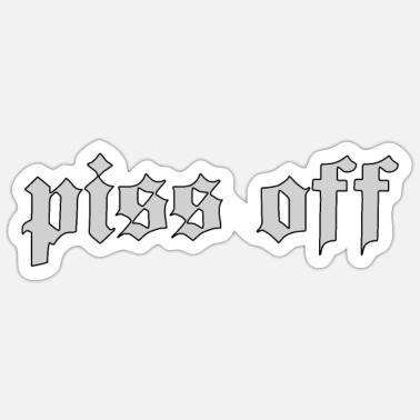 Piss Off Logo Piss Off T Shirt Tshirtpark.com – TshirtPark