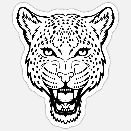 Angry Cheetah Face