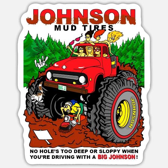 Big Johnson Memes Vintage Big Johnson Motorcycles Mens Funny T Shirt,
