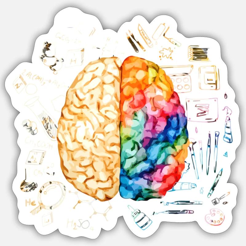 Cool Brain Drawing