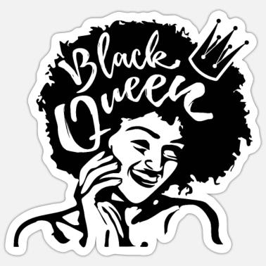 Educated Black Woman Silhouette Black Power | Educated Strong Black