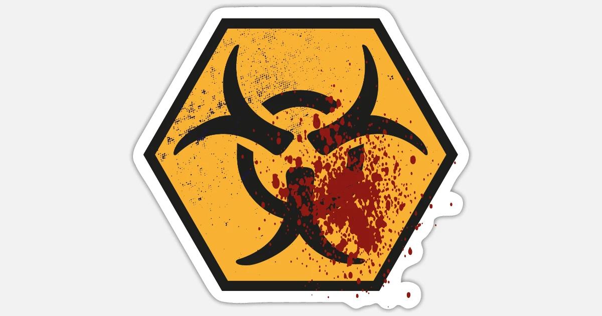 Cool Zombie Biohazard Symbol Zombie Biohazard Sign Vector Images (99)