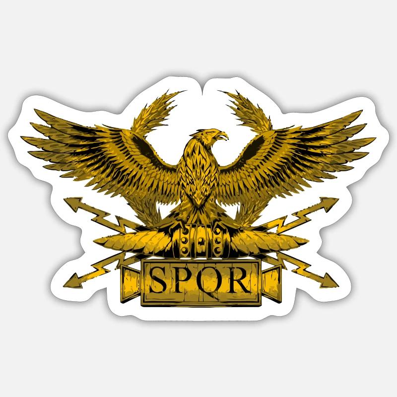 Roman Eagle Standard Golden Roman Eagle Standard Emblem Insignia