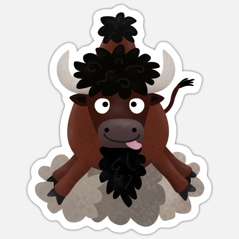 Buffalo Bison Memes Funny Adorable Portrait Headshot Of Cute...