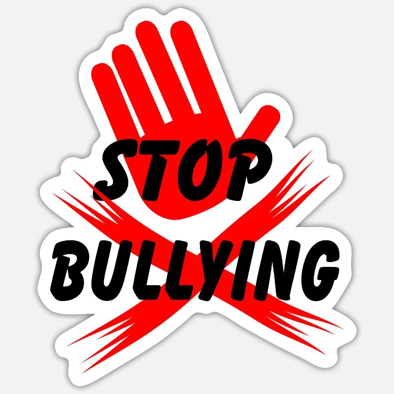 Stop Bullying Hand Sign 1 DTF Transfer No More Bullying Stop Bullying