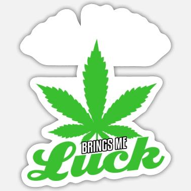 Funny Marijuana Leaf Logo By Bantrox