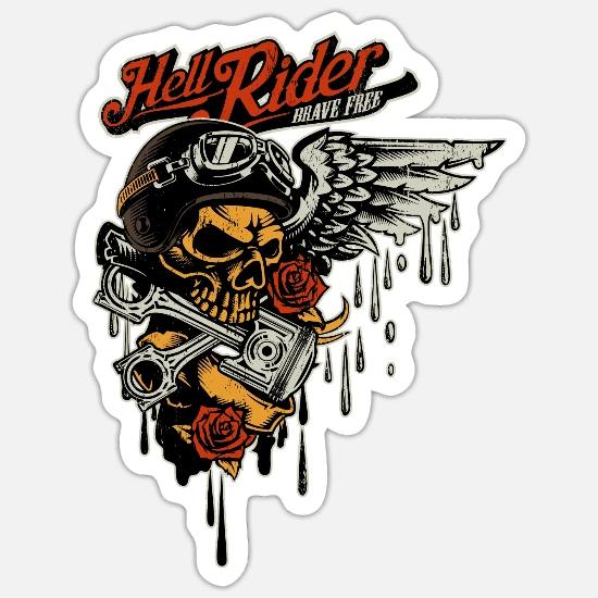 Hellrider Logo Profile For Indian HellRider