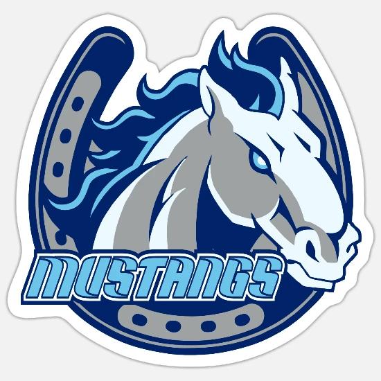 Logotipo Deportivo De Mustangs