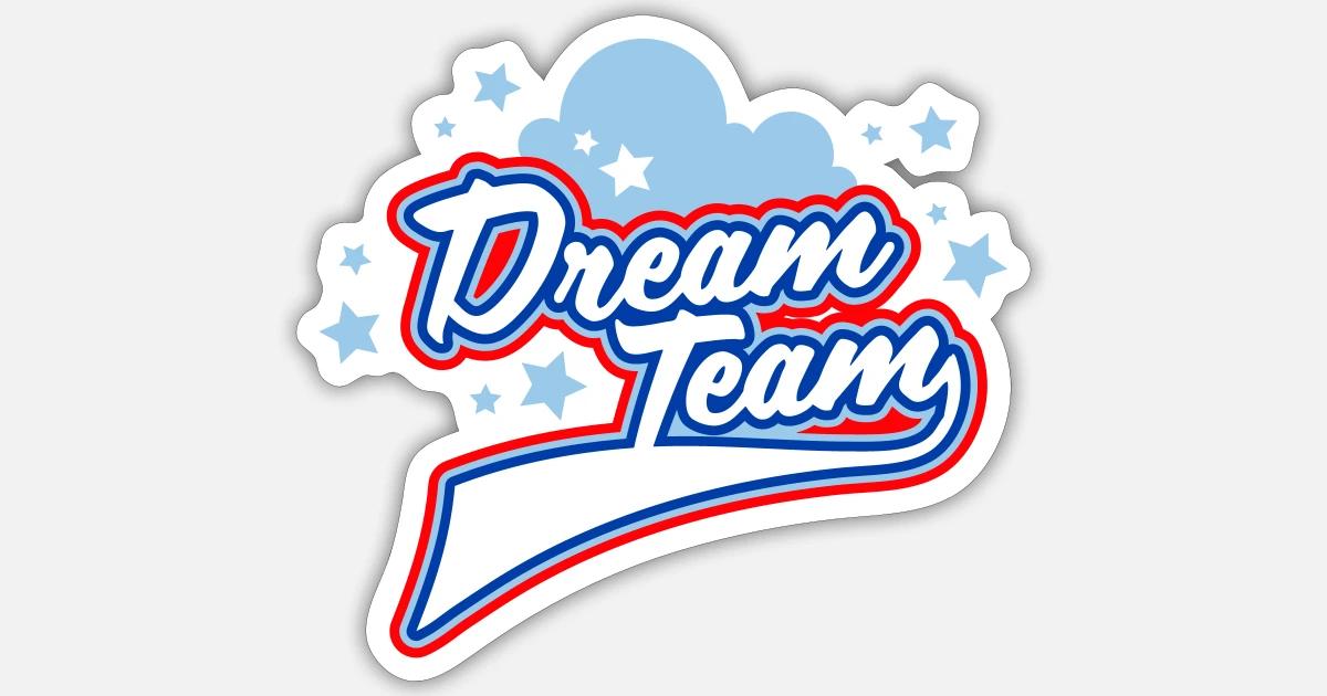 Dream Team Logo American Dream Fantasy, Fashion, Food, Family, And