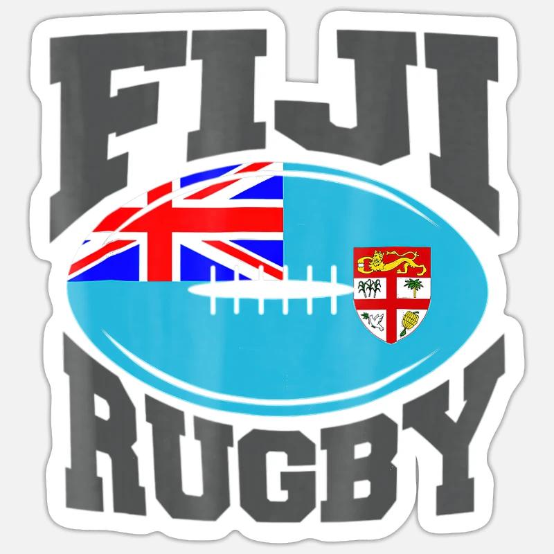 Fiji Rugby Logo Fiji Rugby Pullover Fleece Hoodie | World Rugby Shop