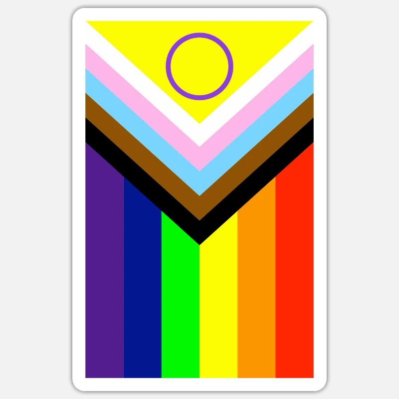 Progress Pride Flag Lgbtqia Pride Lgbt Poc Inclusive LGBTQ+ Pride
