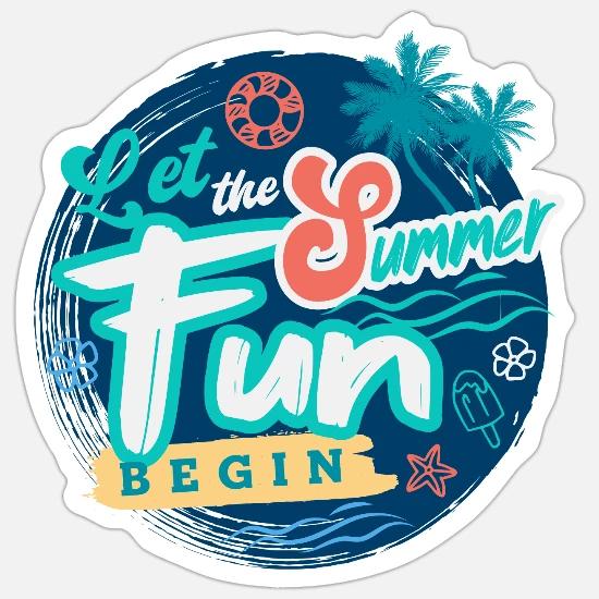 Summer Begins Clip Art