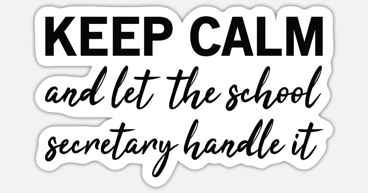 Funny School Secretary Quotes Secretary Quote Etsy