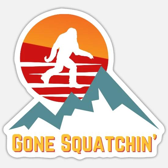Gone Squatchin Logo Pink & Tan Sasquatch The Legend Mesh Hat