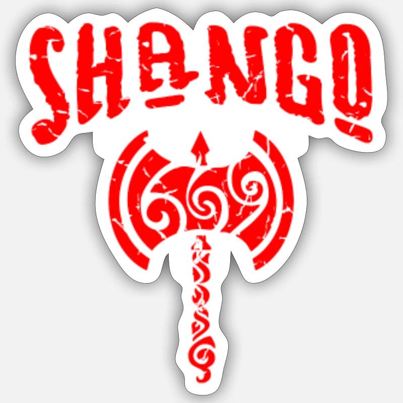 Shango Orisha Tattoos Shango Ase Series — 5 Points Art Gallery