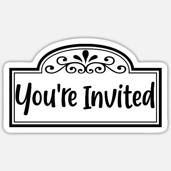 Your Invited Clip Art Free Invitation Free Vector Clipart Images On