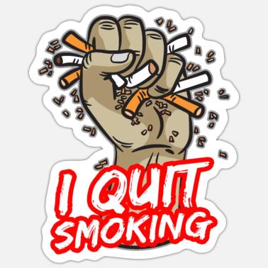 Quit Smoking Stickers Quit Smoking Sticker Designs No Smoking Signage