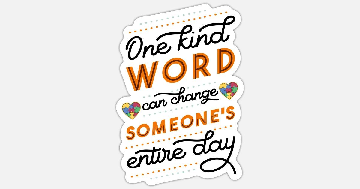 One Kind Word Can One Word For The New Year – Mr. Hill's Musings