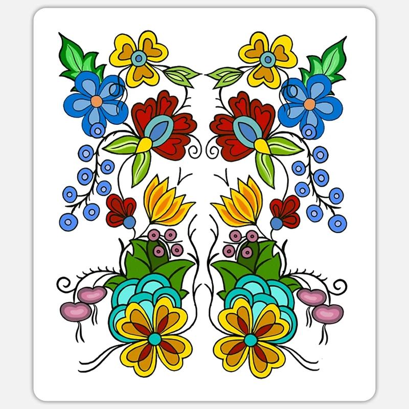 Native American Floral Borders Indian Floral Border Vector Images