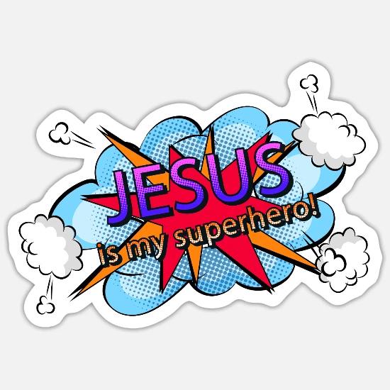 Jesus Is My Superhero Logo
