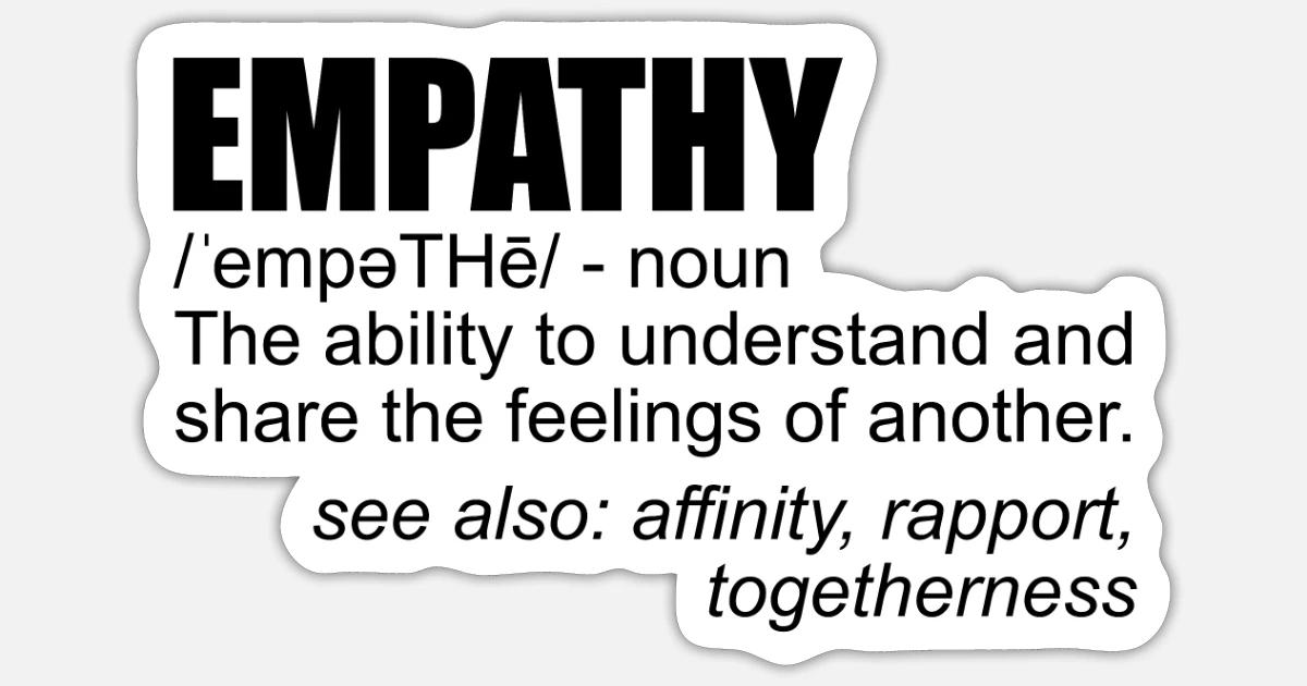 Empathy Definition Empathy, Sympathy, Sentimentalism, Cold Blooded