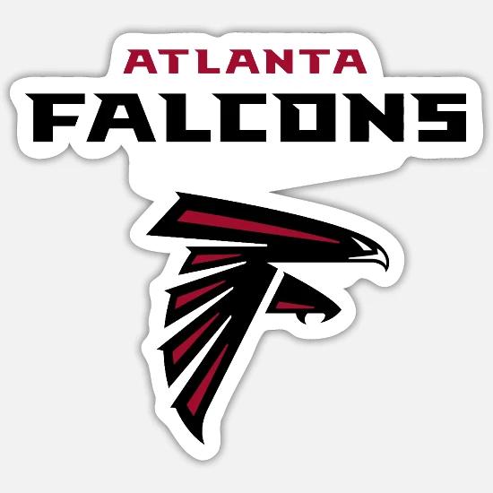 Atlanta Falcons Stickers 2ct NFL Atlanta Falcons Team Slogan