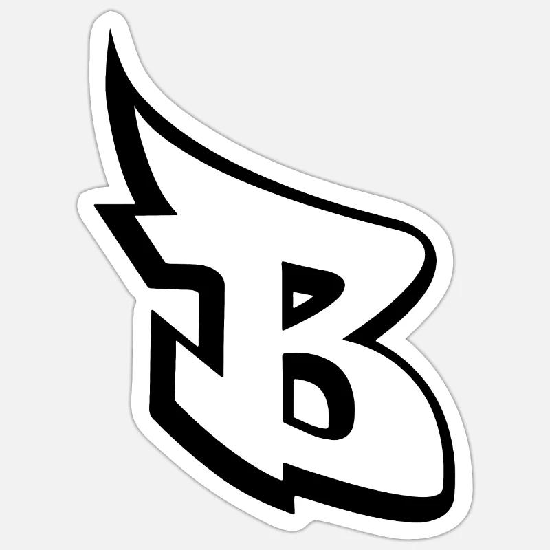 Lettera B Graffiti