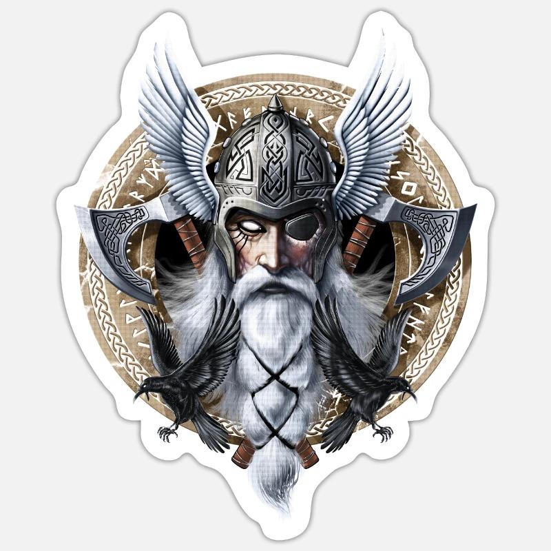 Odin The Viking God Symbol Animals That Accompanied Norse Gods The