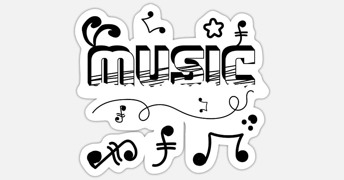 Music Word Art Handwritten Music Gifts Hit A High Note | Art Of Words