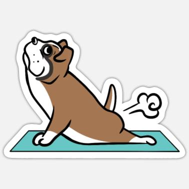 Funny Yoga Dog