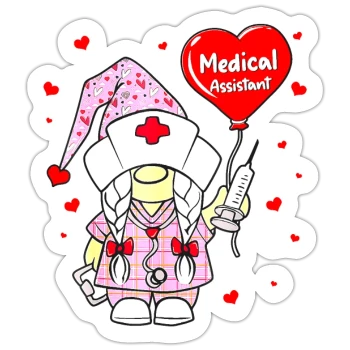 Cute Medical Assistant Clipart
